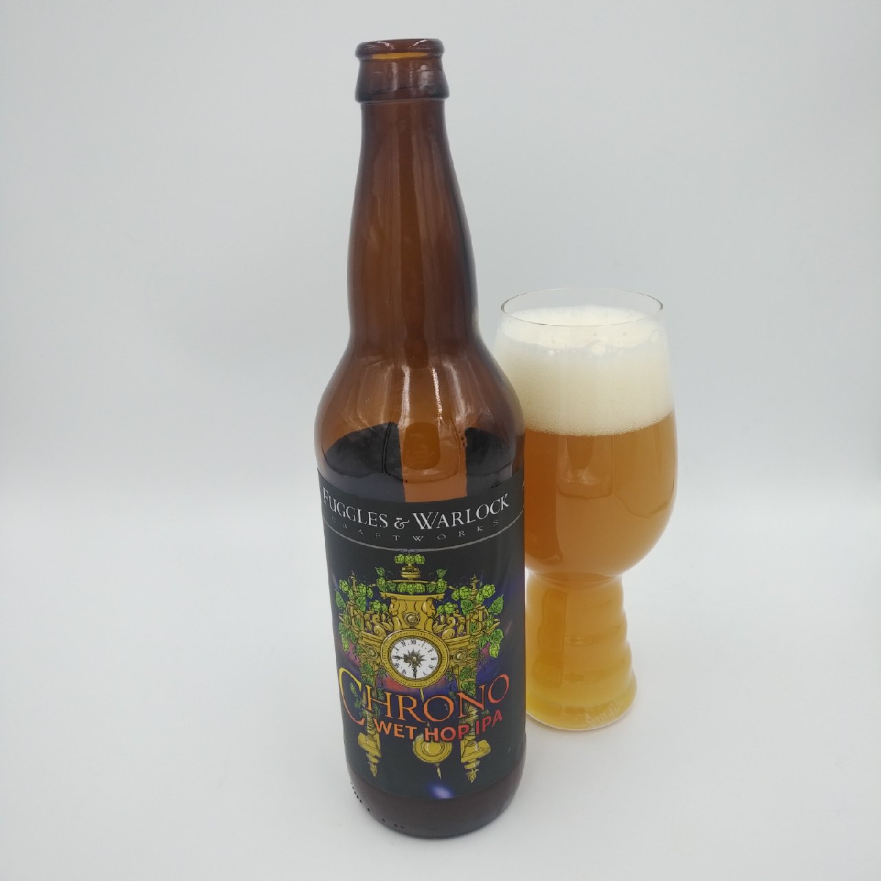 Chrono Wet Hop IPA 2018 – Fuggles & Warlock Craftworks – Pacific Beer Chat