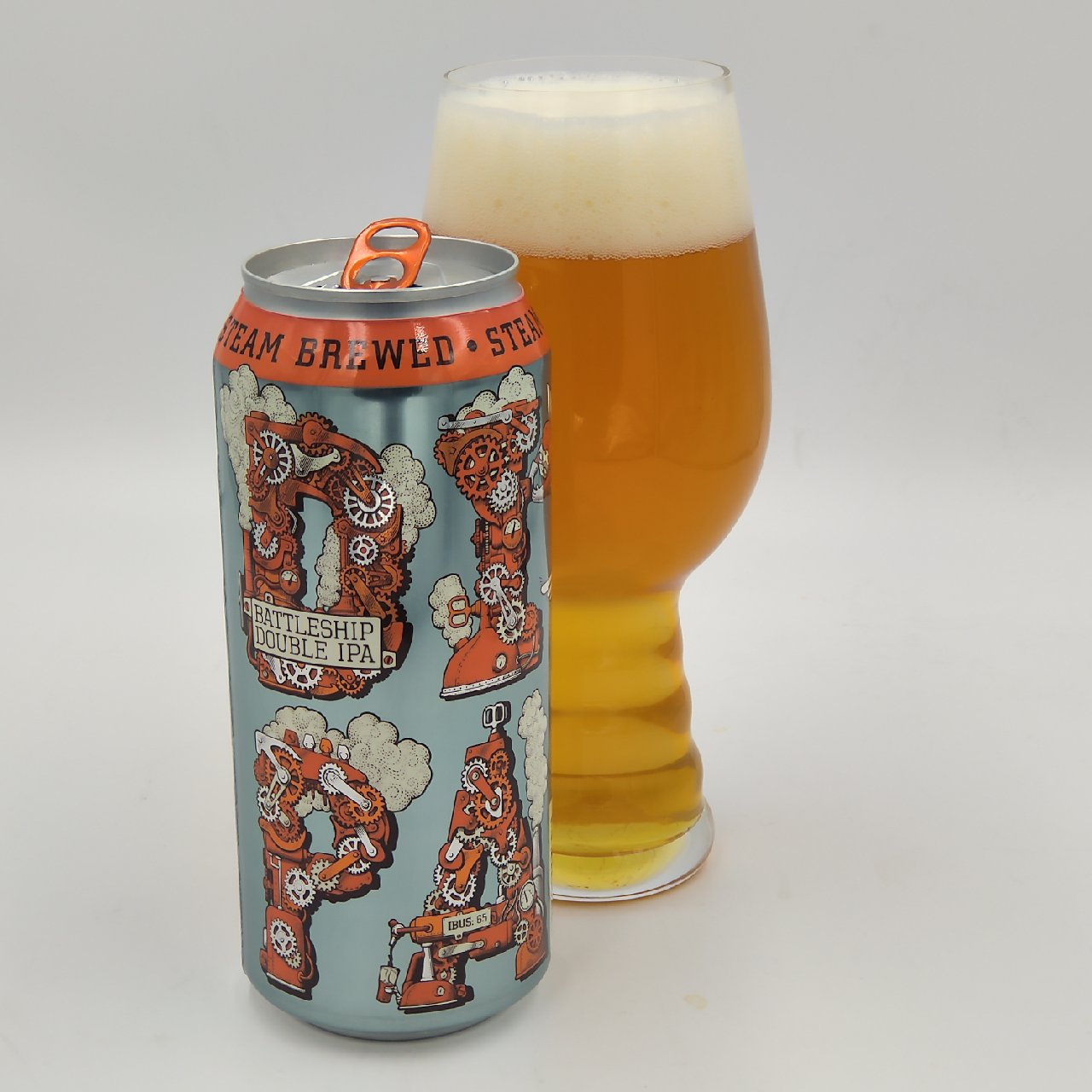 Battleship Double IPA – STEAMWORKS BREWING – Pacific Beer Chat